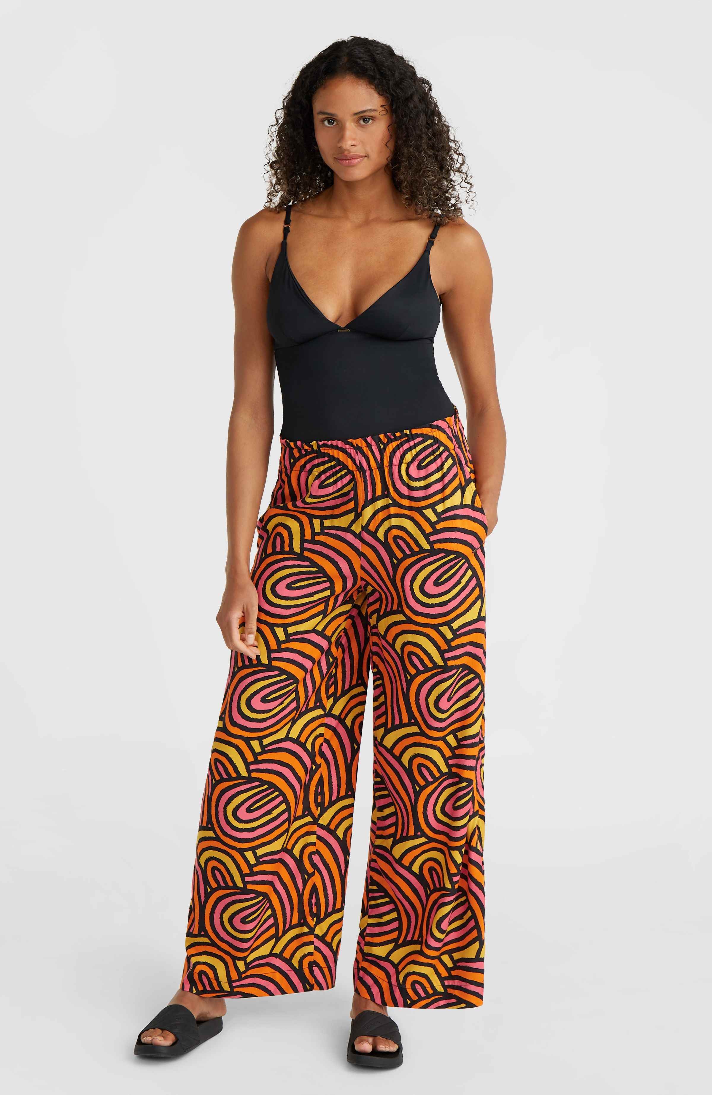 Malia Beach Pants | Orange Rainbow Stripe – O'Neill