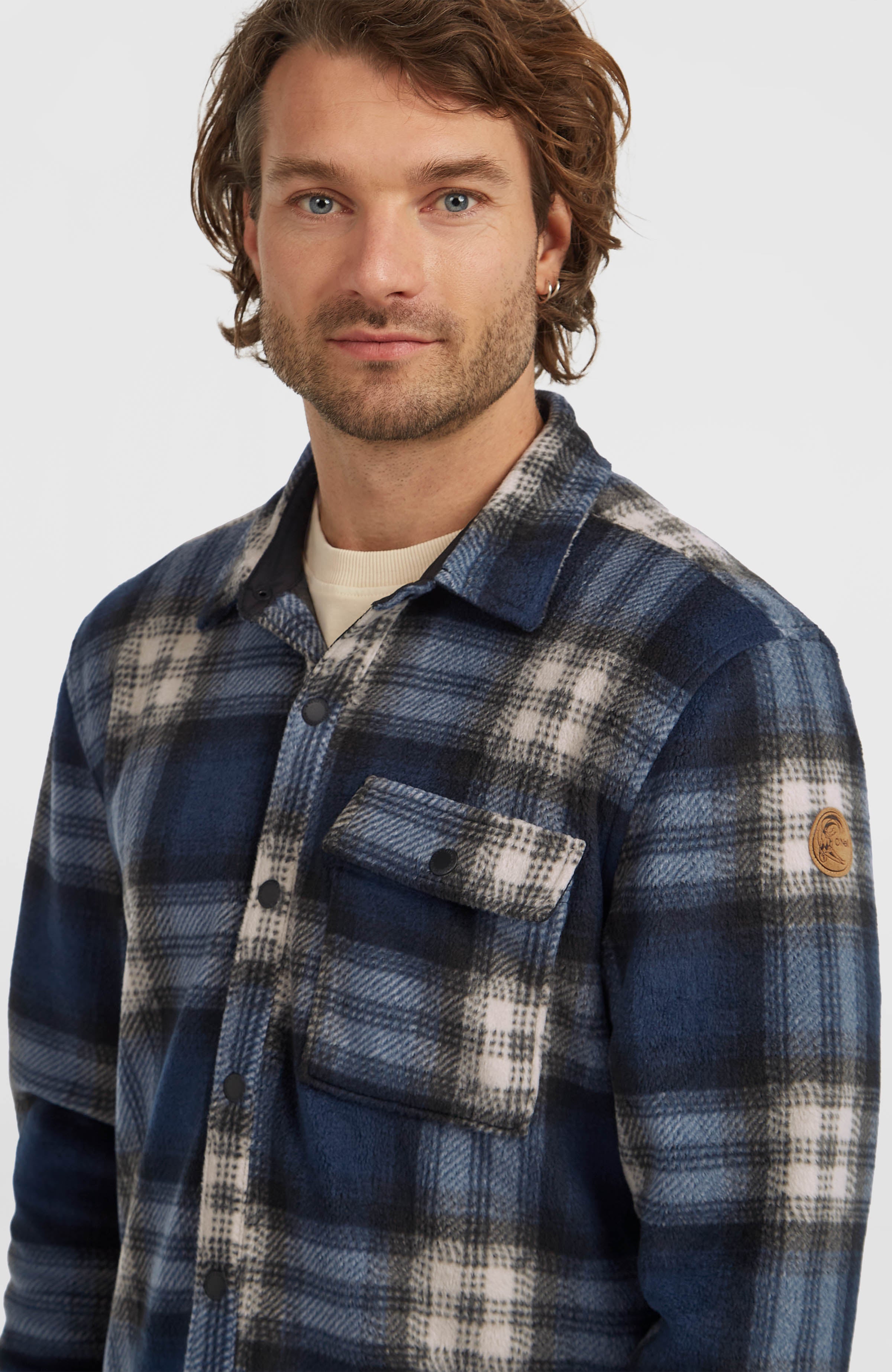 O'Riginals Superfleece Shirt | Mozart Blue Check – O'Neill