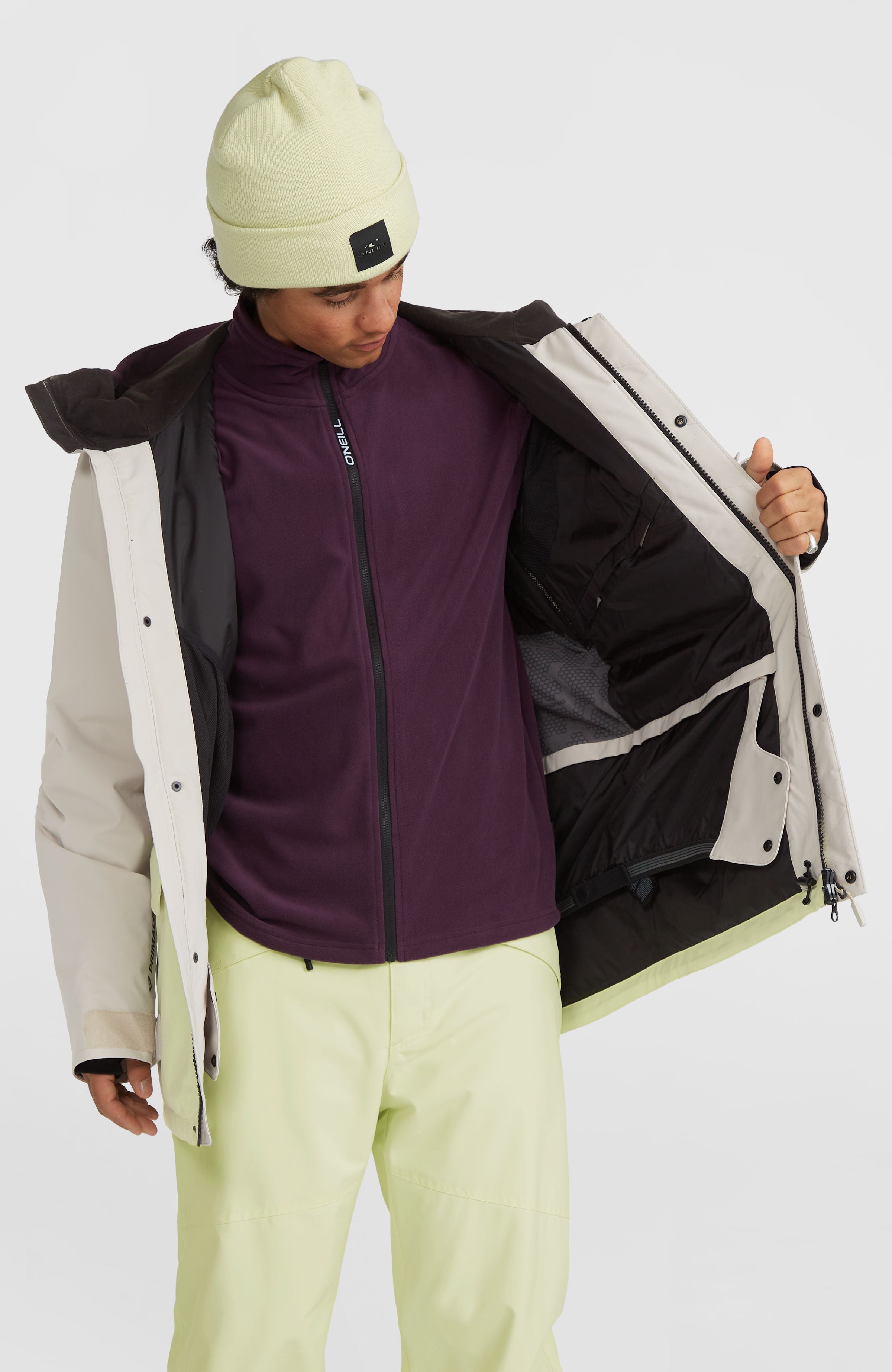 Utility Pro Hybrid Snow Jacket | Atmosphere Colour Block – O'Neill