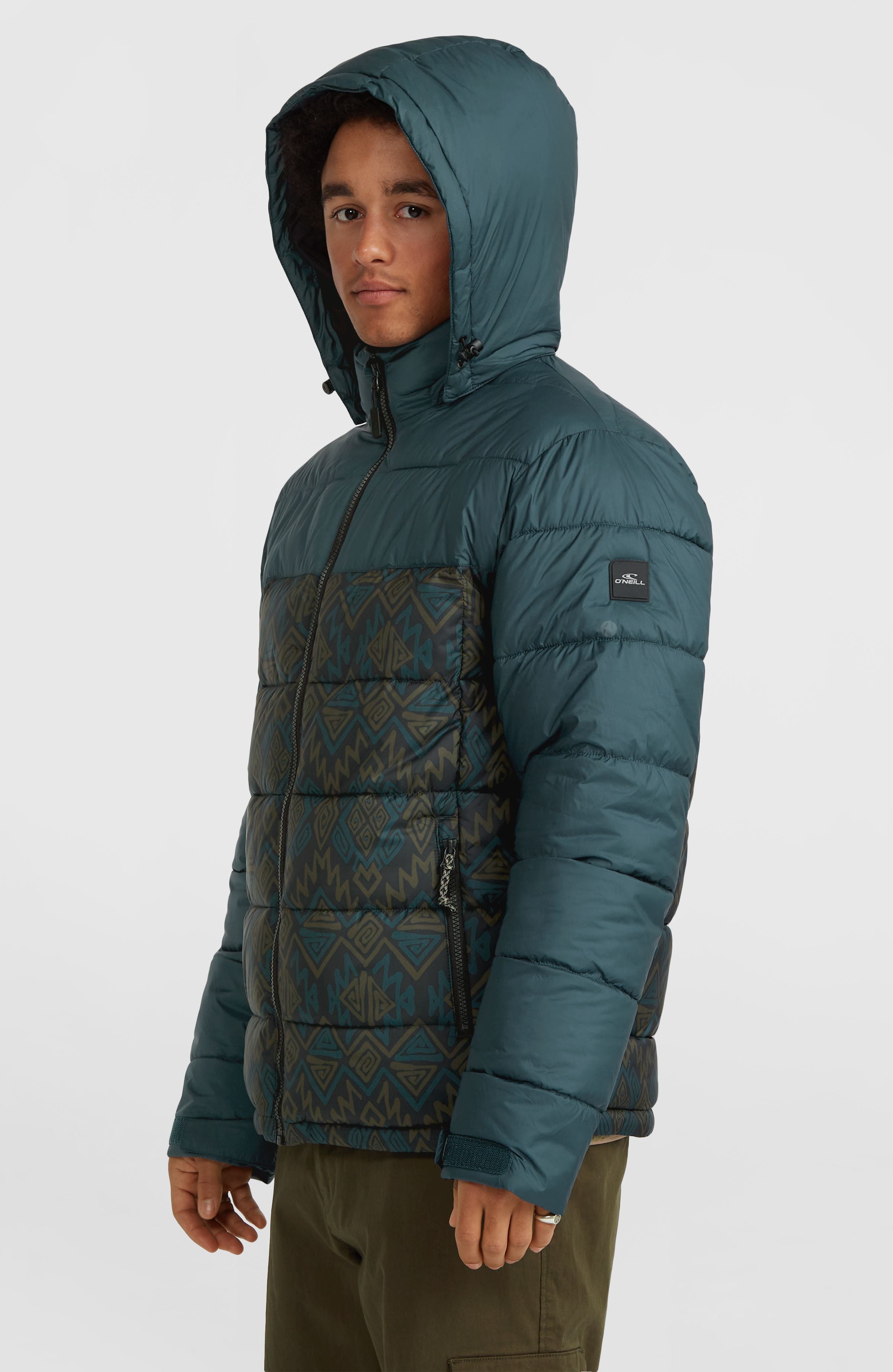 O'Riginals Puffer Jacket | Black Retro Ikat – O'Neill