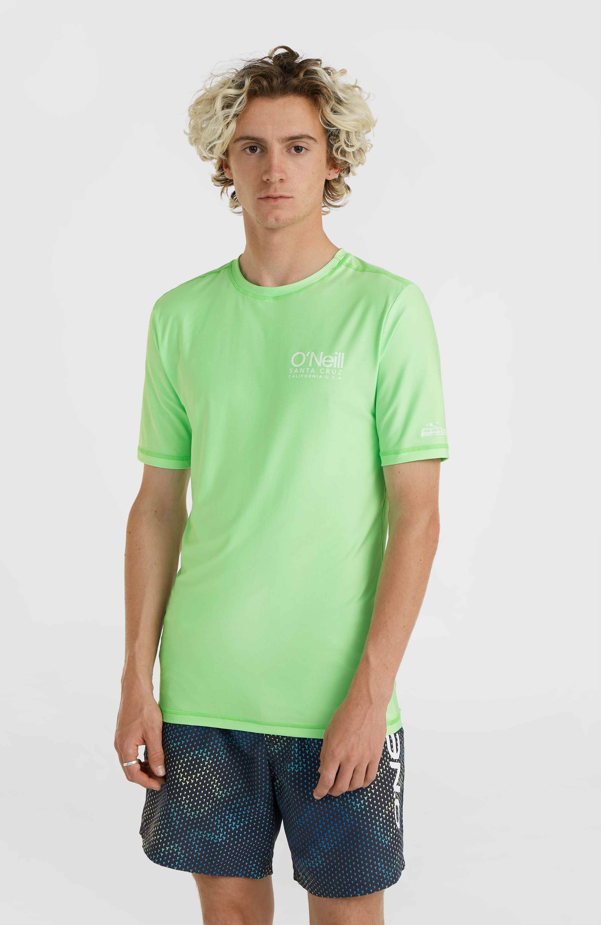 Essentials Cali Short Sleeve Skin | Neon Green – O'Neill