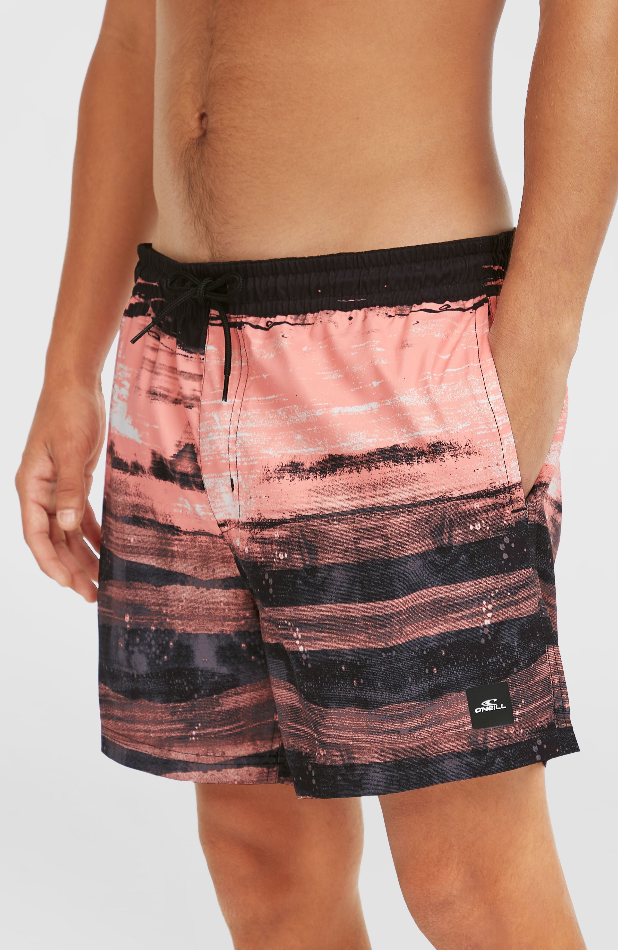 Cali Gradient 15'' Swim Shorts | Coral Melted Texture – O'Neill