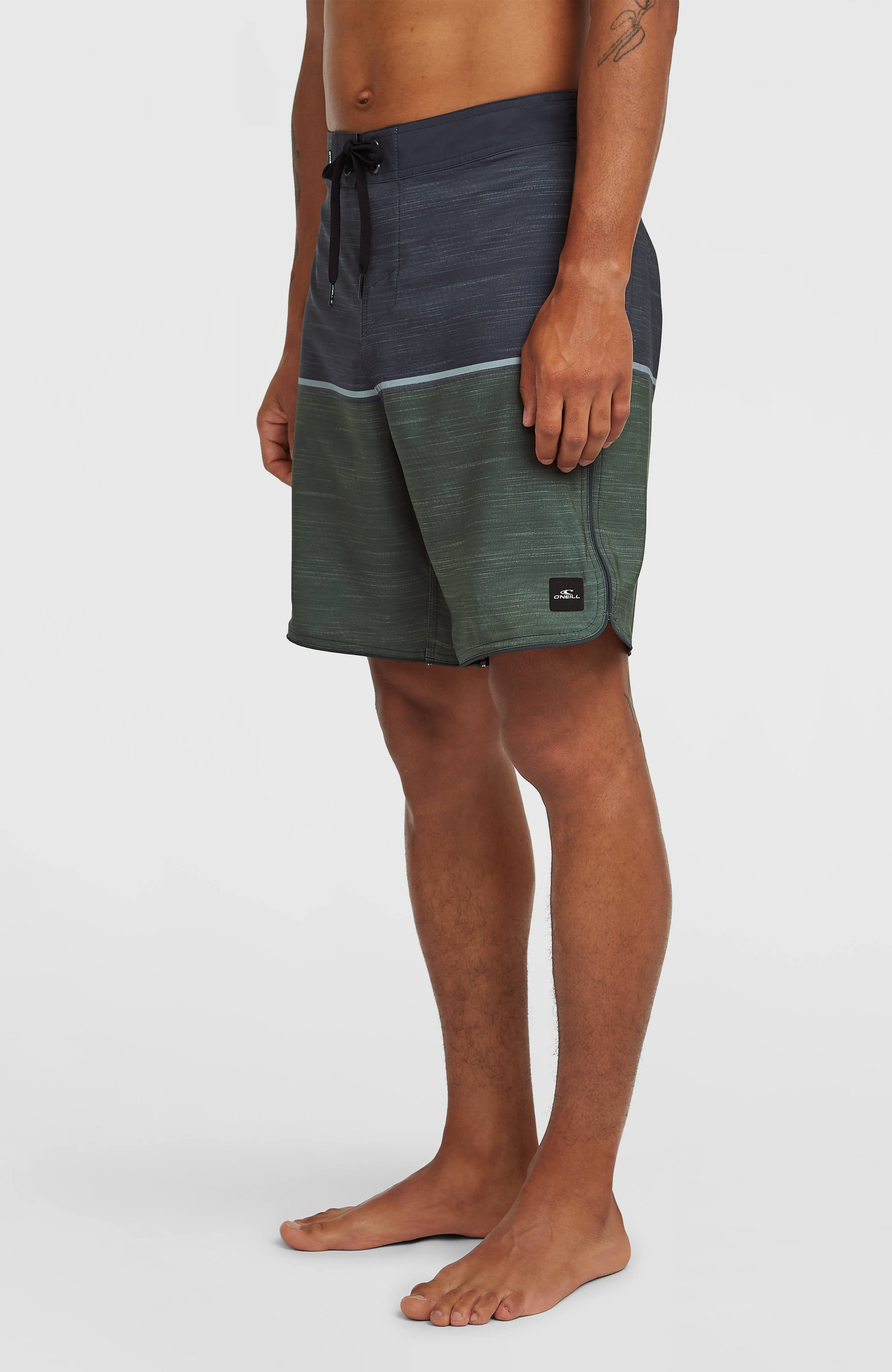 Hyperfreak Mysto Block 19'' Boardshorts | Dark Olive Mysto Block – O'Neill