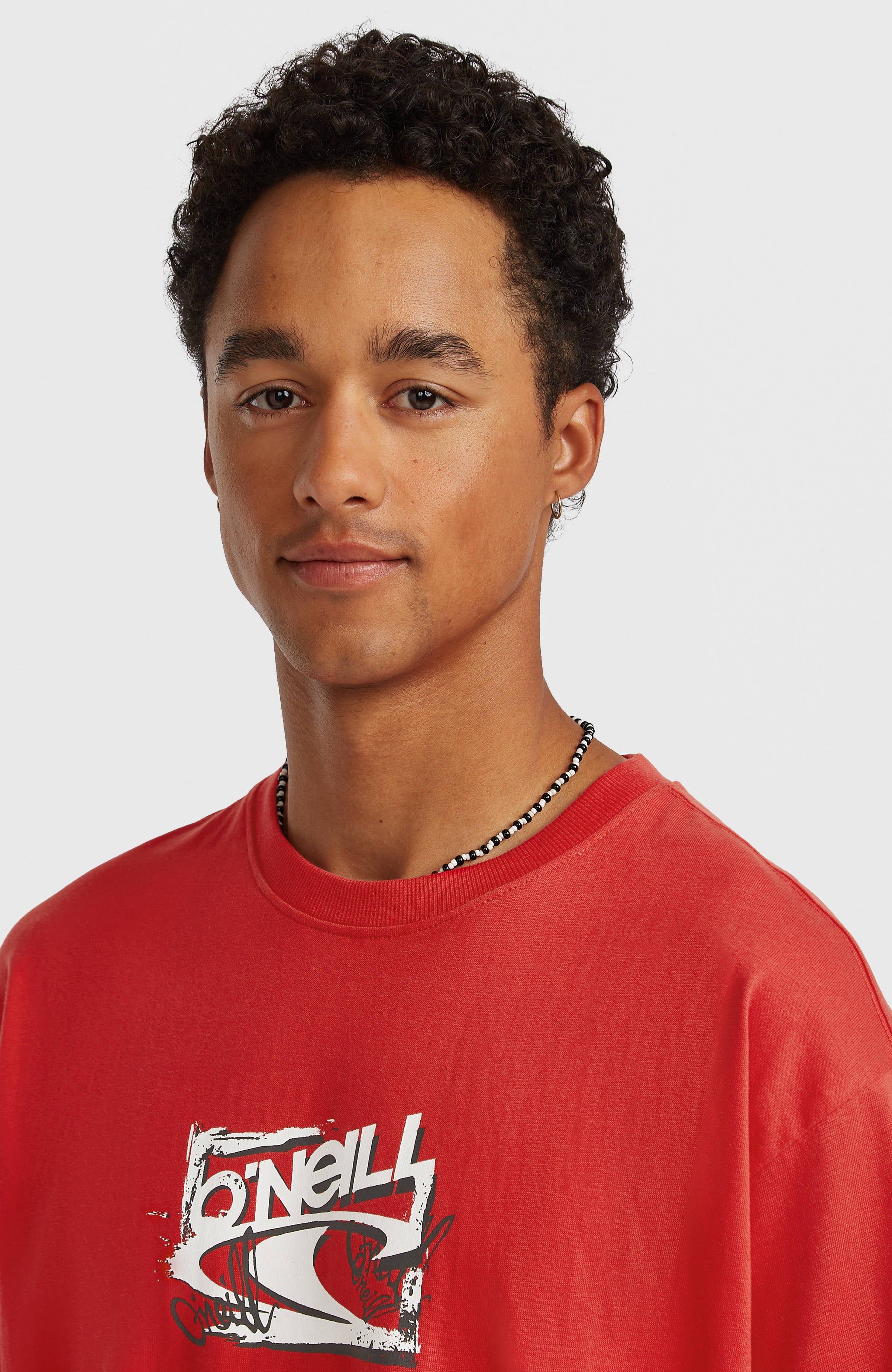Essentials 90s Logo T-Shirt | High Risk Red – O'Neill